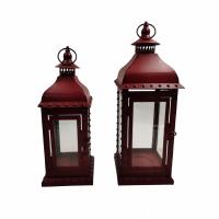 China Carved Metal Lantern Matte Finish Designed for Indoor Outdoor Environments Offering Long Lasting Decorative Illumination for sale
