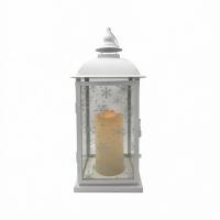 China Clear Glass Panels Vintage Style Lantern Rustic Outdoor Decorative Lighting Fixture Ideal for Garden Patio Porch and Home for sale