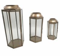 China Black Metal Lantern Incorporating Top Vent for Heat Release Enhances Safety and Aesthetic Appeal in Outdoor Environments for sale