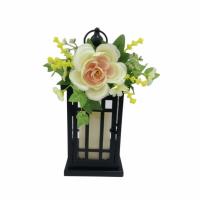 China Customizable Metal Lantern Outdoor Lighting Fixture for Garden Decoration Patio / Event Ambiance for sale
