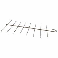 China Freestanding Wall Mounted Metal Wire Shelf Open Design Ventilated Storage Multi Purpose for sale