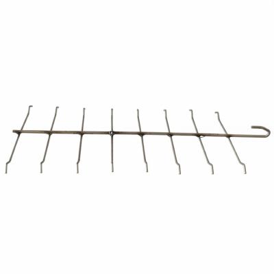China Freestanding Wall Mounted Metal Wire Shelf Open Design Ventilated Storage Multi Purpose for sale