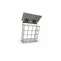 China Industrial Wire Cage Basket Wire Mesh Container Rust Resistant For Storage / Material Handling for sale