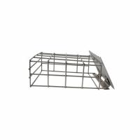 China Industrial Wire Cage Basket Wire Mesh Container Rust Resistant For Storage / Material Handling for sale