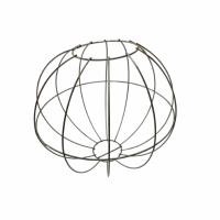 China Rust Resistant Metal Wire Cage Basket Container Powder Coated For Industrial Storage for sale