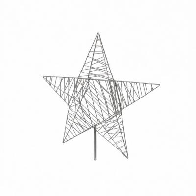 China Customizable Metal Topper Star Reusable for Event Marketing / Corporate Promotions for sale