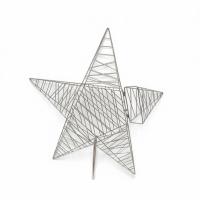 China Customizable Metal Topper Star Reusable for Event Marketing / Corporate Promotions for sale