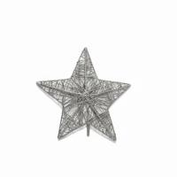 China Tinplate Metal Topper Star Rust Resistant Reusable Industrial Decorative Multiple Purposes for sale