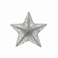China Tinplate Metal Topper Star Rust Resistant Reusable Industrial Decorative Multiple Purposes for sale