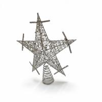 China Custom Fabrication Metal Star Ornament For Commercial Signage Decorative Arts for sale