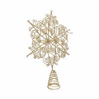 China Reusable Metal Star Tree Topper Rust Resistant For Holidays for sale