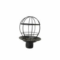 China Vintage Metal Lantern Matte Finish Customizable for Residential Commercial Spaces for sale