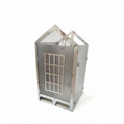 China Mirror Frame Metal Lantern Outdoor Indoor Lighting Fixture for Garden Patio Pathway for sale