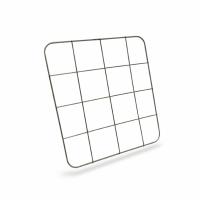 China Office Metal Wire Frame Shelf Adjustable Rust Resistant Coating for sale