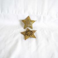 China Indoor Metal Christmas Ornaments Customized Black Vintage Style Lightweight for sale