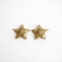 China Indoor Metal Christmas Ornaments Customized Black Vintage Style Lightweight for sale