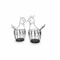China Stackable Metal Wire Cage Basket Industrial for Warehouse / Office for sale