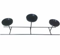 China Handmade Metal Candle Holder Customizable Light Decorative for Events Home Decor Gift for sale