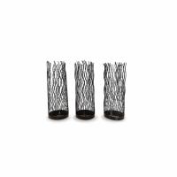 China Pillar Candle Holder for Indoor Outdoor Stylish Accessories Decor Setting for sale