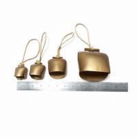 China Industrial Decorative Metal Bell Shinny Finish Water Resistant Customizable for sale
