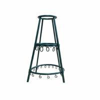 China Easy Assembly 2 Feet Iron Christmas Tree Perfect Seasonal Decoration for Retail Displays and Holiday Commercial Settings for sale