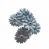China Country Style Metal Ornaments Black Rustic Iron Wall Hanging Home Garden Patio Handmade for sale