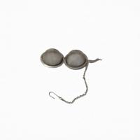 China Ball Steel Teabag with High Heat Resistance Snap Closure Tea Infusion for sale