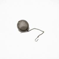 China Ball Steel Teabag with High Heat Resistance Snap Closure Tea Infusion for sale