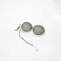 China Magnetic Closure Steel Teabag Metal Mesh Tea Ball Reusable Stainless Steel Infuser for Brewing Loose Leaf Tea for sale
