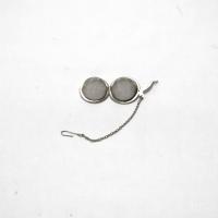 China Ecofriendly Reusable Steel Tea Strainer Stainless Steel Mesh Filter for Loose Leaf Tea Brewing Commercial Kitchen for sale