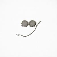 China Ecofriendly Reusable Steel Tea Strainer Stainless Steel Mesh Filter for Loose Leaf Tea Brewing Commercial Kitchen for sale