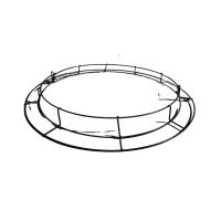 China Iron Large Wire Wreath Frame Corrosion Resistant For Industrial for sale