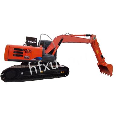 China Hydraulic Excavator Hitachi 120 Used Backhoe Dealers 12 Ton Medium Sized for sale