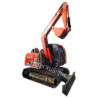 China Zaxis70 In 2020 Max Digging Radius 6320 Used Hitachi Excavator With Red Color for sale