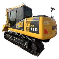 China Used Komatsu PC110 Construction Excavator Efficient Maximum Main Pump Flow for sale