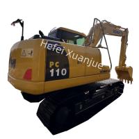China Used Komatsu PC110 Construction Excavator Efficient Maximum Main Pump Flow for sale