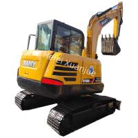 China SY60Pro Used Sany Excavator With Machine Travel Speed 4.2 / 2.4 In Good Condition for sale