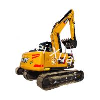 China Crawler Used Sany Excavator Travel Speed 5.5 / 3.5 Km/H Maximum Digging Radius 8209mm for sale