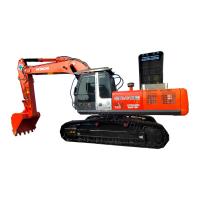 China ZX350HG-3G Used Hitachi Excavator With 150L Fuel Tank Capacity 33700kg  Working Weight for sale