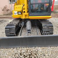 China Used PC70-8 Komatsu Construction Excavator With Max Digging Hight 7150mm for sale