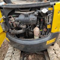 China 0.05-0.1m3 Bucket Capacity Second Hand Mini Excavator With 8.9kw Rated Power for sale