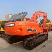 China Powerful Used Doosan Excavator With 1.05m3 Bucket Capacity And 9660mm Digging Height for sale