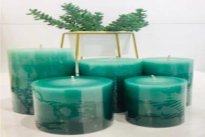China OEM Scented Pillar Candles Lonkoom Perfume Scented Candle for sale