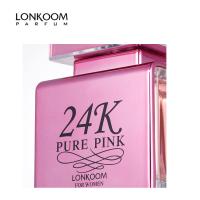 China Lonkoom 24K Pure Gold Eau de Parfum 100ml Floral-Fruity Long Lasting Women Perfume for sale
