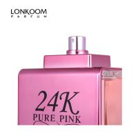 China Lonkoom 24K Pure Gold Eau de Parfum 100ml Floral-Fruity Long Lasting Women Perfume for sale