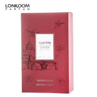 China LONKOOM Sparkle Shinny Red Eau de Parfum 100ml Rose Peony Floral Woody Scent OEM for sale