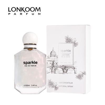 China Lonkoom Sparkle White Eau de Parfum 100ml Oriental Floral Fragrance for Women for sale