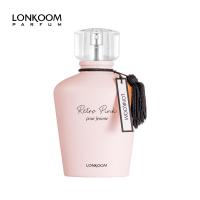 China Lonkoom Retro Pink 100ml EDP Perfume Floral Fruity Fragrance for Women GMP Certified OEM for sale