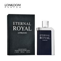China Lonkoom Eternal Royal Black EDP 100ml Men's Perfume Long Lasting Oriental Aromatic for sale