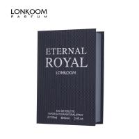 China Lonkoom Eternal Royal Black EDP 100ml Men's Perfume Long Lasting Oriental Aromatic for sale